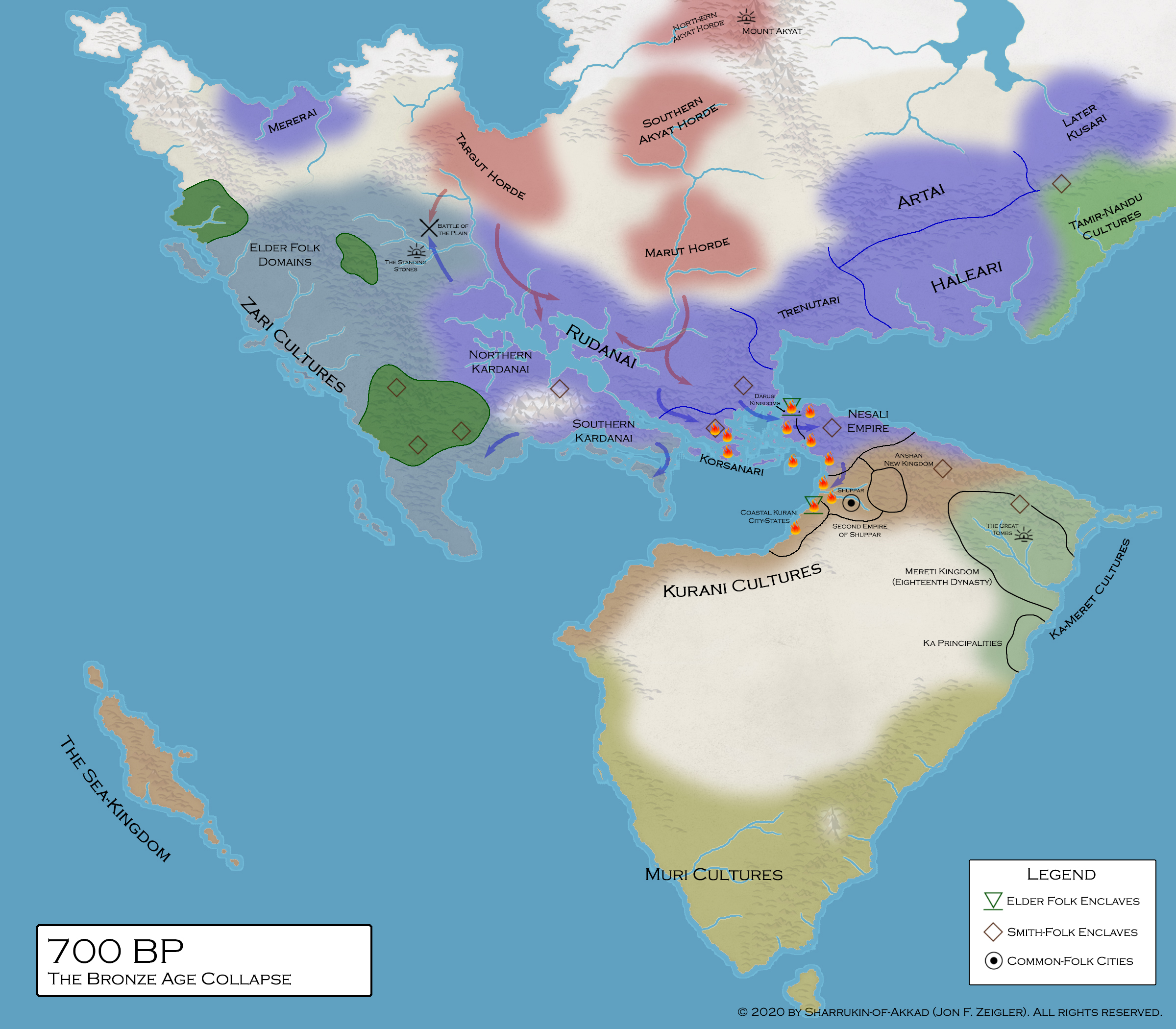 The Great Lands: Historical Atlas (700 BP) – Sharrukin's Palace