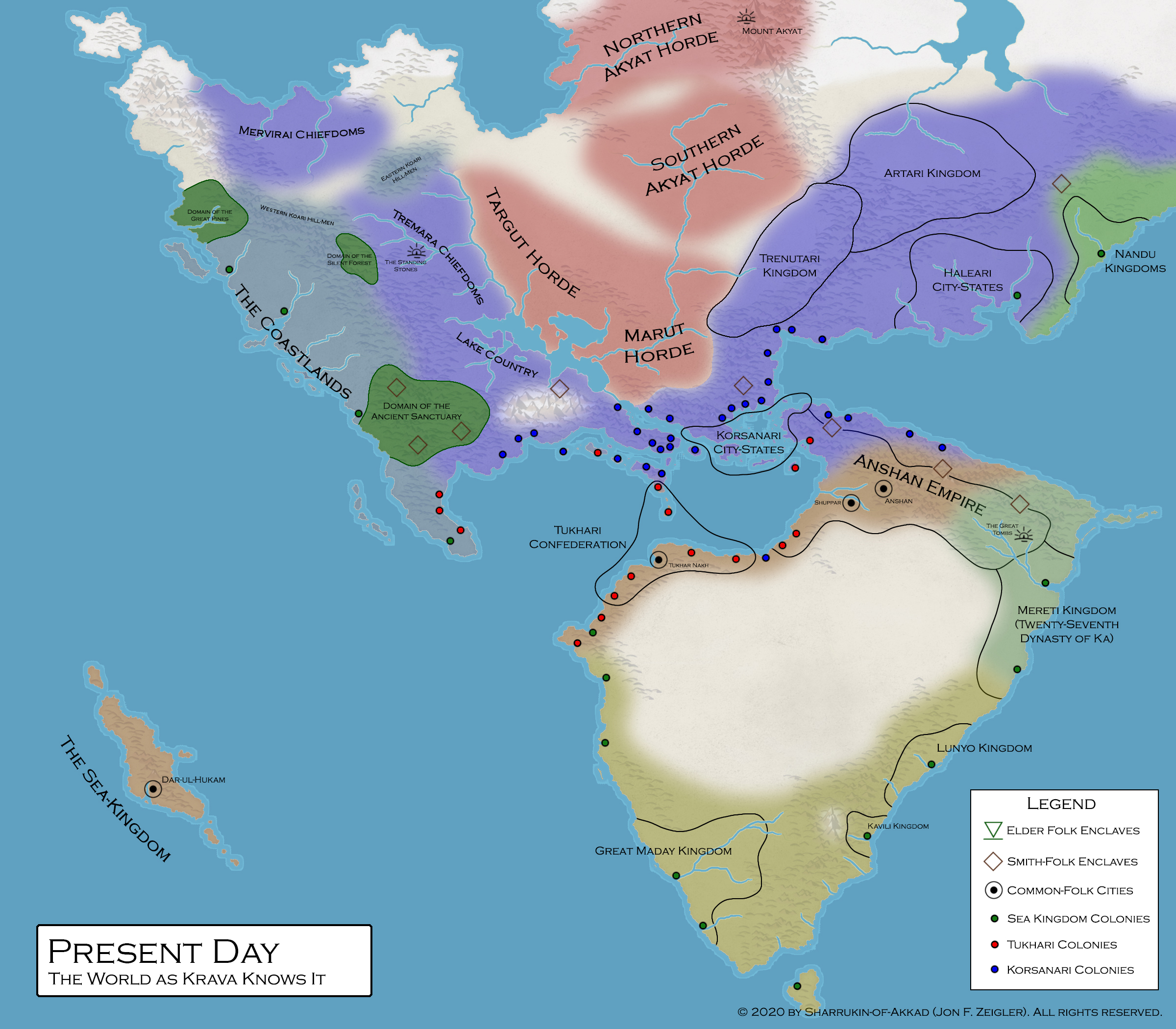 The Great Lands: Historical Atlas (Present Day) – Sharrukin's Palace